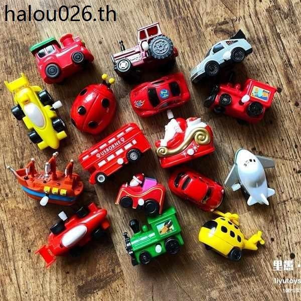 สุดน่ารัก ~ Mini Clockwork พร้อมล้อสากล Double-Decker Bus รถแทรกเตอร์ ...