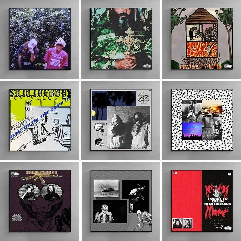 Suicideboys Hot Music อัลบั้มปกโปสเตอร์ Rapper Hip Hop Star Wall Art ...