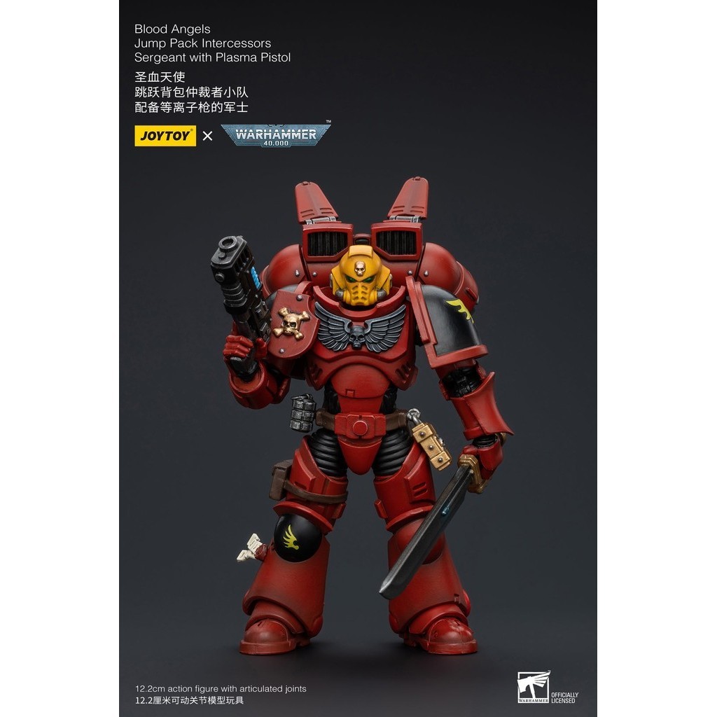 Blood Angels Jump Pack Intercessors Jerge With Plasma Pistol ...