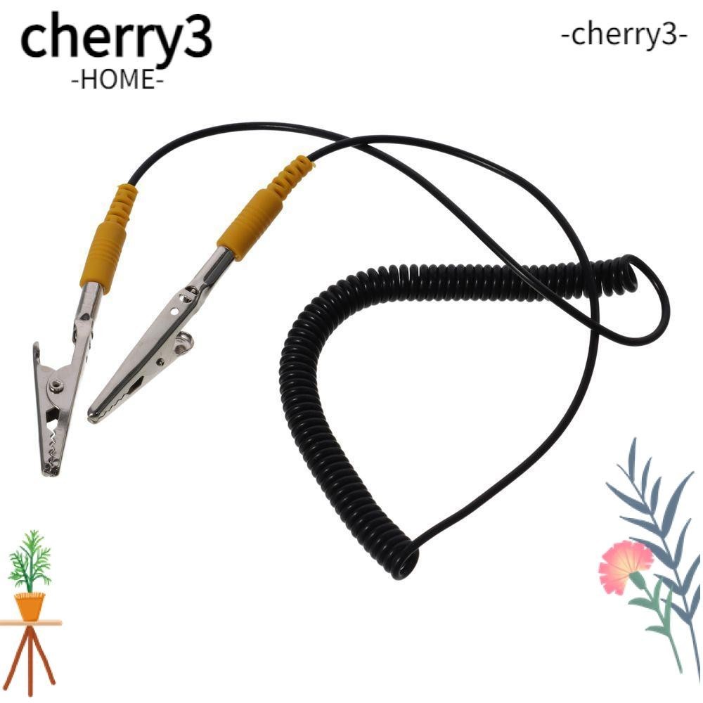 Cherry3 Anti-Static ESD Grounding Cable, PU,Metal 2 มม.Coiled Cord ...