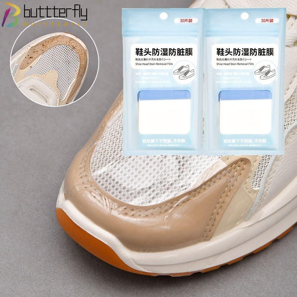 Buttterfly 30 ชิ้น Shoe Head Stain Removal Film, Cleaner Resist Rain ...