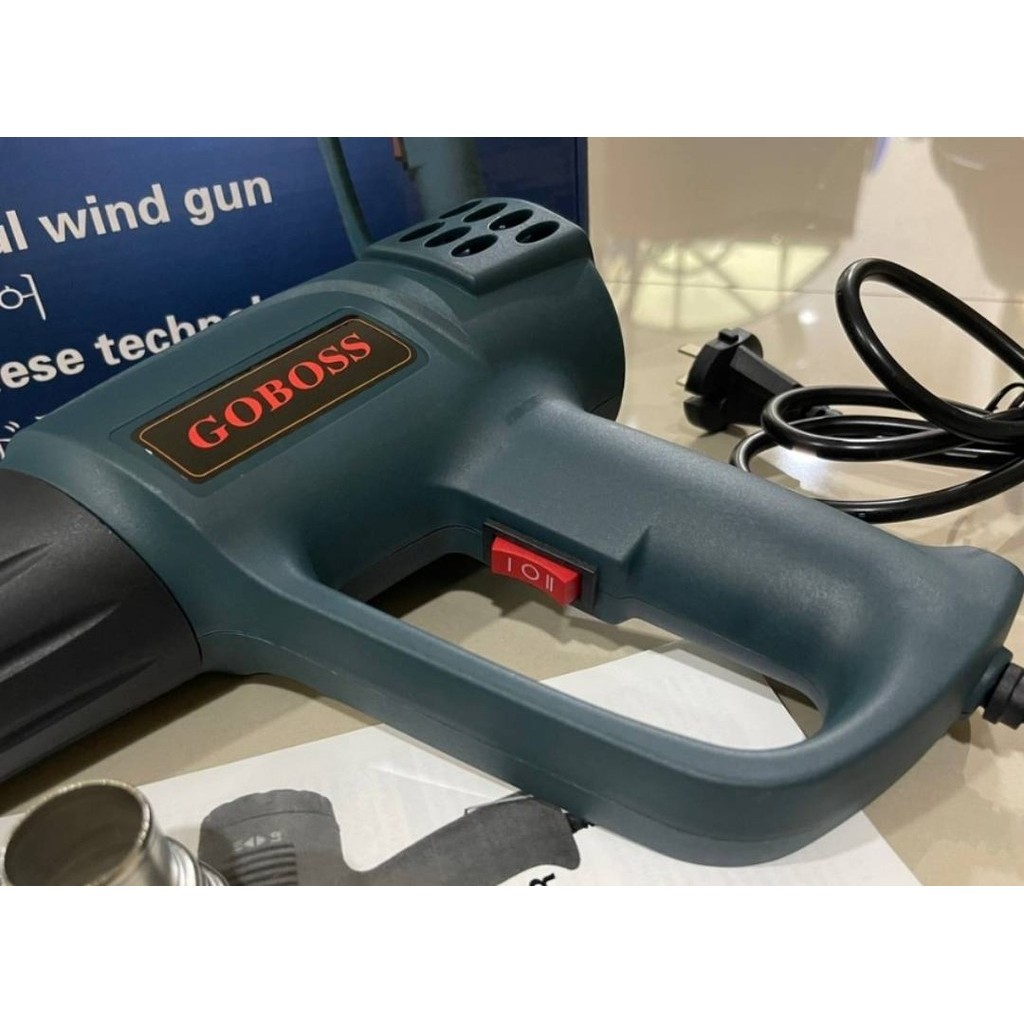 [[ส่งฟรี ไม่ต้องใส่โค้ด]] เครื่องเป่าลมร้อน Goboss ใช้สำหรับการทำให้แห้ง, ทำให้ละลายและการลอกสี ...