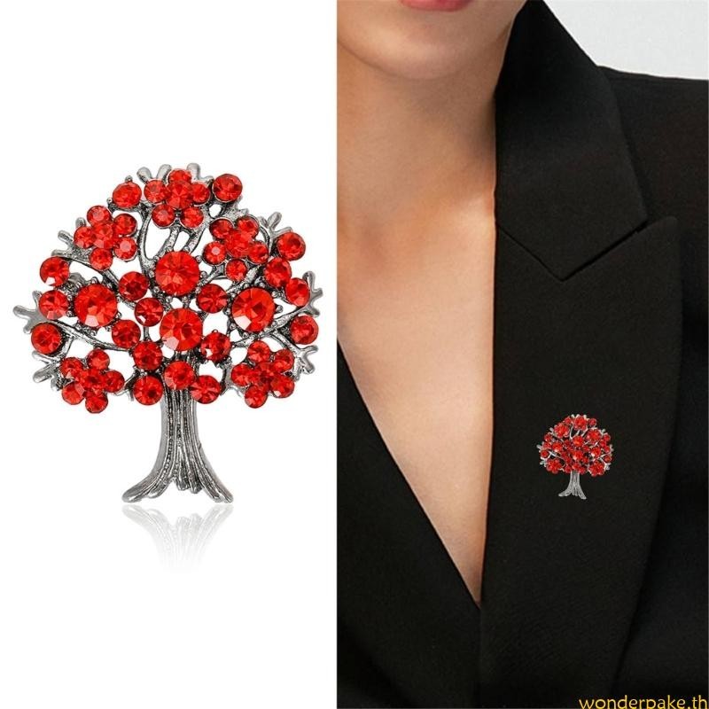 Wonder Stylish Tree of Life Safety Pin เข็มกลัดที่สวยงาม Tree of Life ...