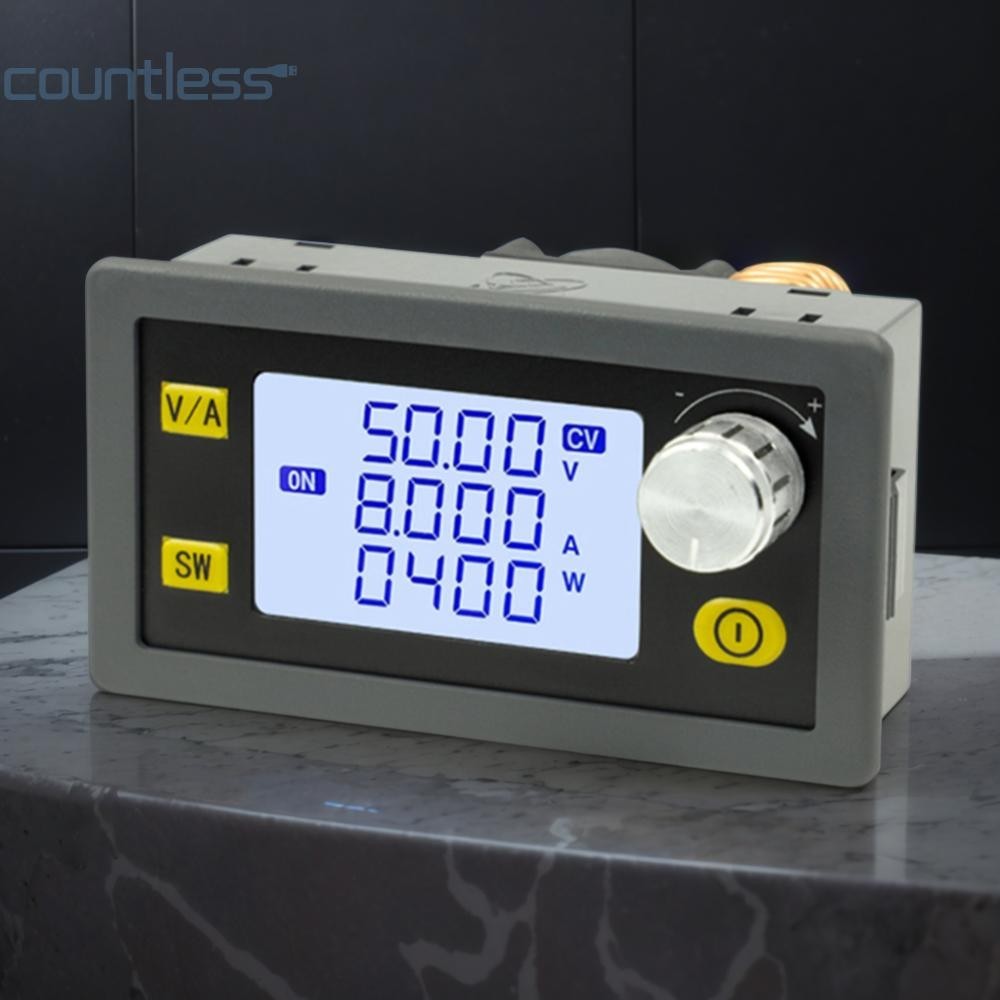 Dc 6V-55V ถึง 0-50V 5A 8A 250W 400W CV CC ขั้นตอนลงโมดูลแหล่งจ่ายไฟแรงดันไฟฟ้าคงที่ซ่อมปัจจุบัน ...