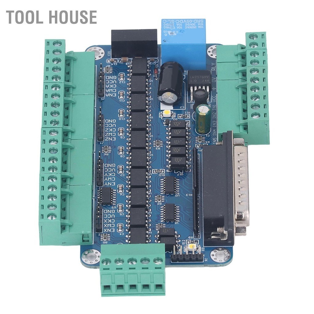 Tool House CNC Stepper Motor Controller Board 5 แกนควบคุม Breakout ...