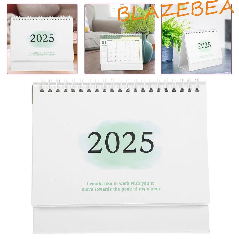 Blazebea ปฏิทินตั้งโต๊ะขนาดเล็ก, ปฏิทินตั้งโต๊ะ Creative 2025, นักวางแผนรายวันในรายการ สไตล์ ...