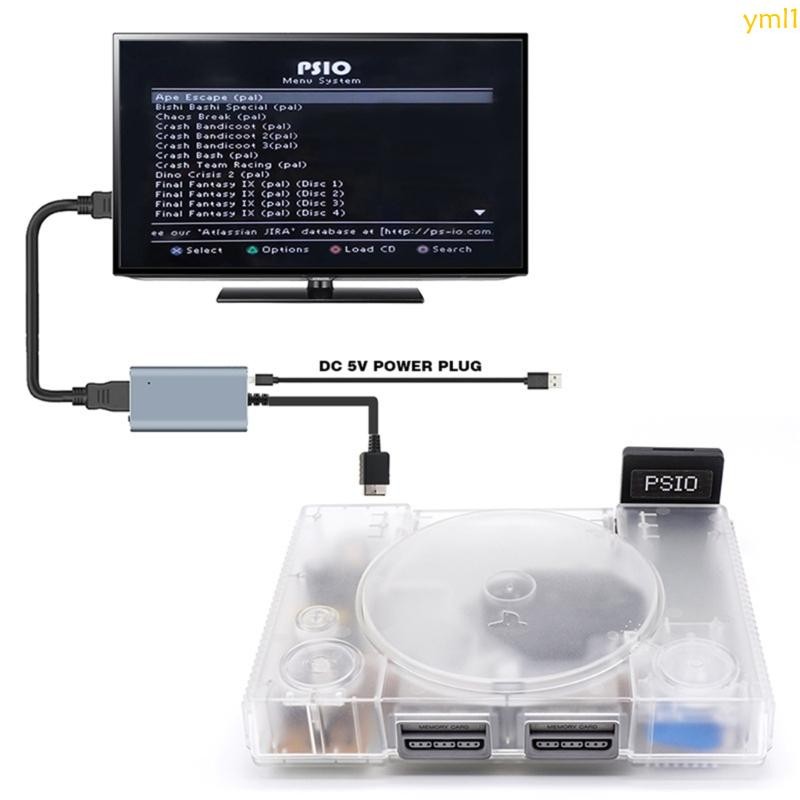 Yml1 คอนโซล PSIO Optical Drive Emulator พร้อม 3D พิมพ์กรณี Clone- รุ่น ...