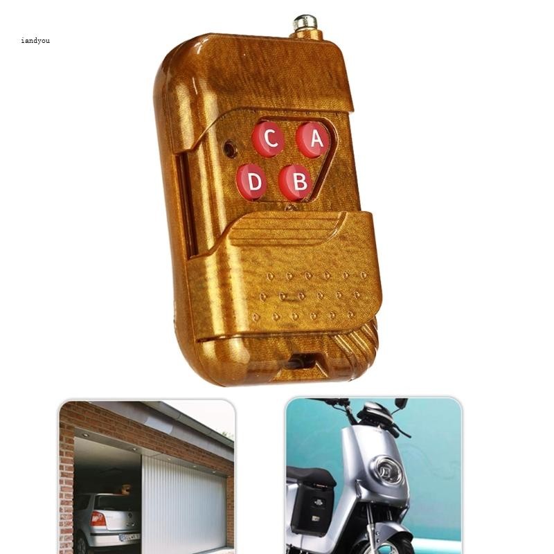 315 433 418 430Mhz Universal Copy Code รีโมทคอนโทรล Controller 4 ช่องไฟฟ้า Cloning Gate ประตู ...