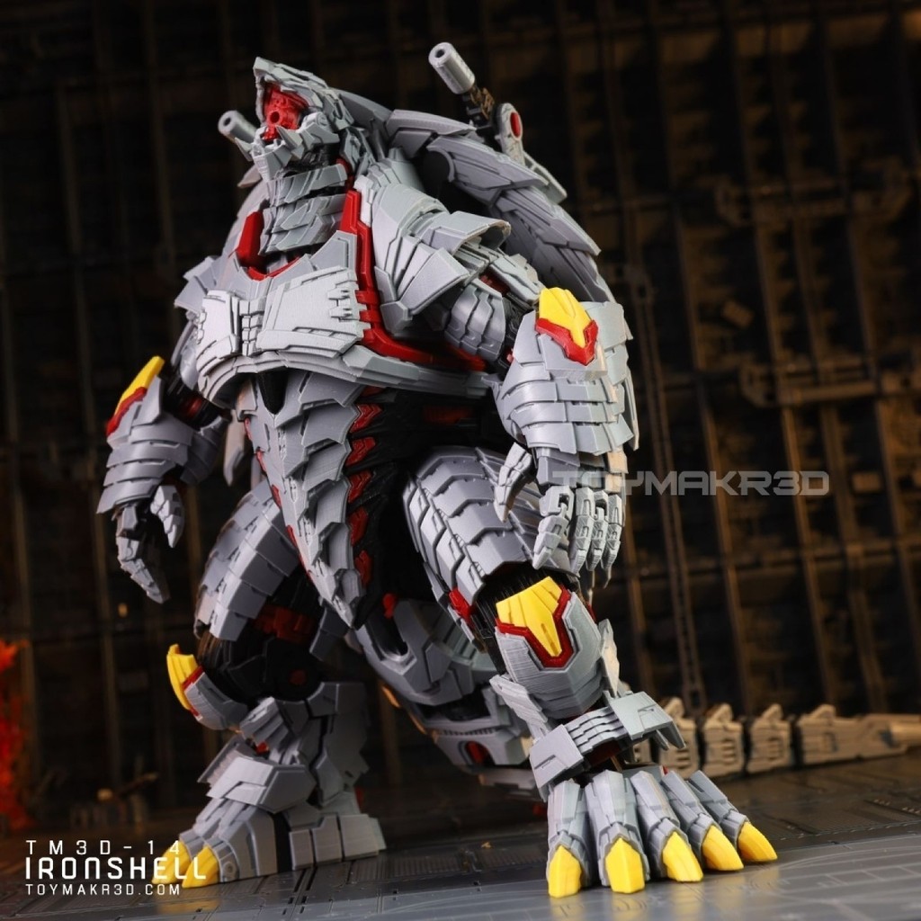 [Spot] 3D Iron Armor Machinery Jiamera Iron Shell Monster Pacific Rim ...