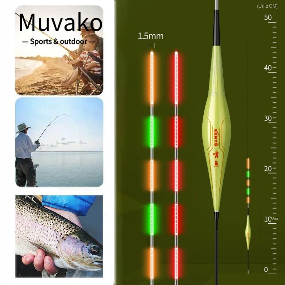 Muvako luminous Float, Fish Bites Integrated High Brightness Electronic ...