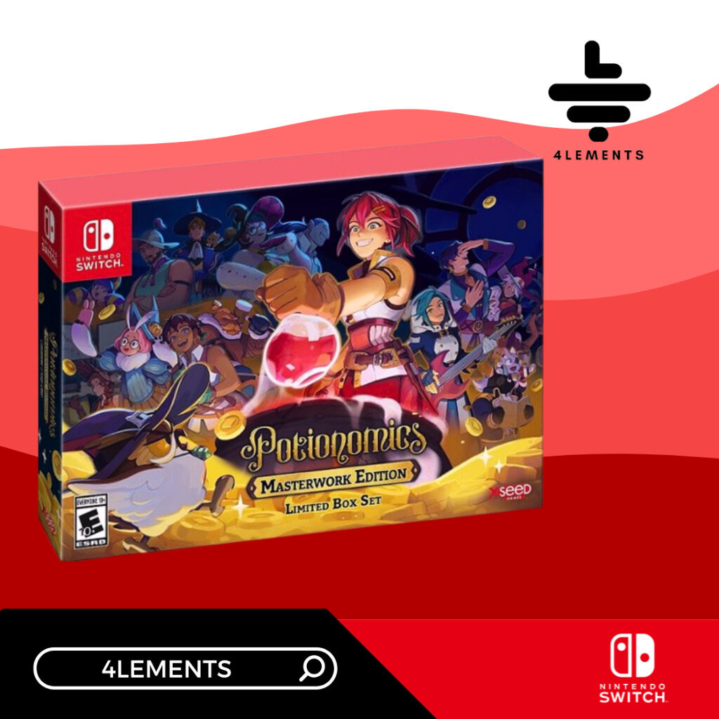(พร้อมส่ง) SWITCH POTIONOMICS MASTERWORK EDITION LIMITED BOX SET (ENG ...