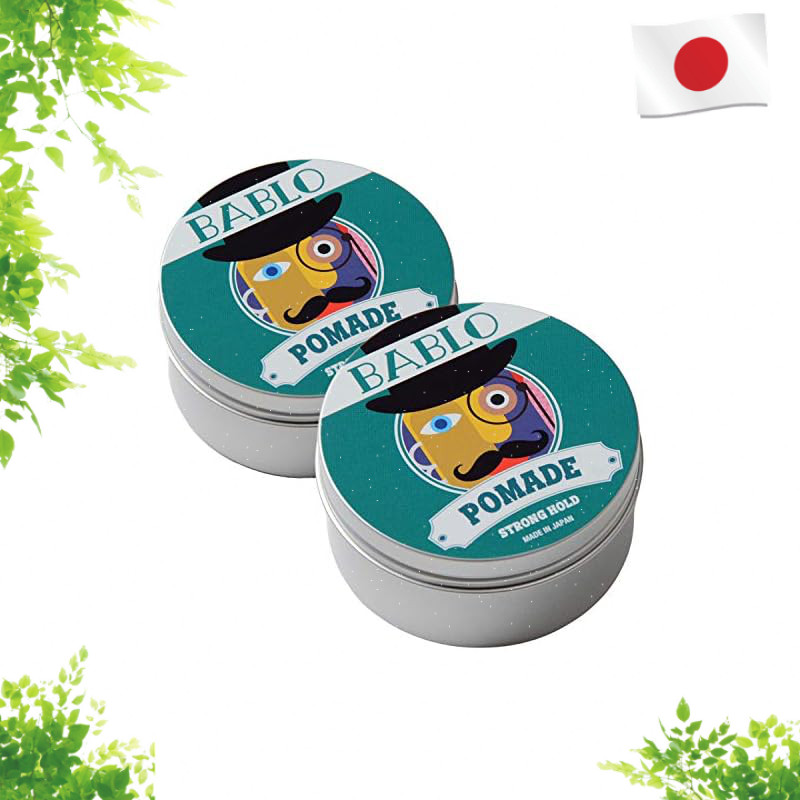 [Direct from Japan] Bablo Strong Hold Pomade for Men - Water-Soluble ...