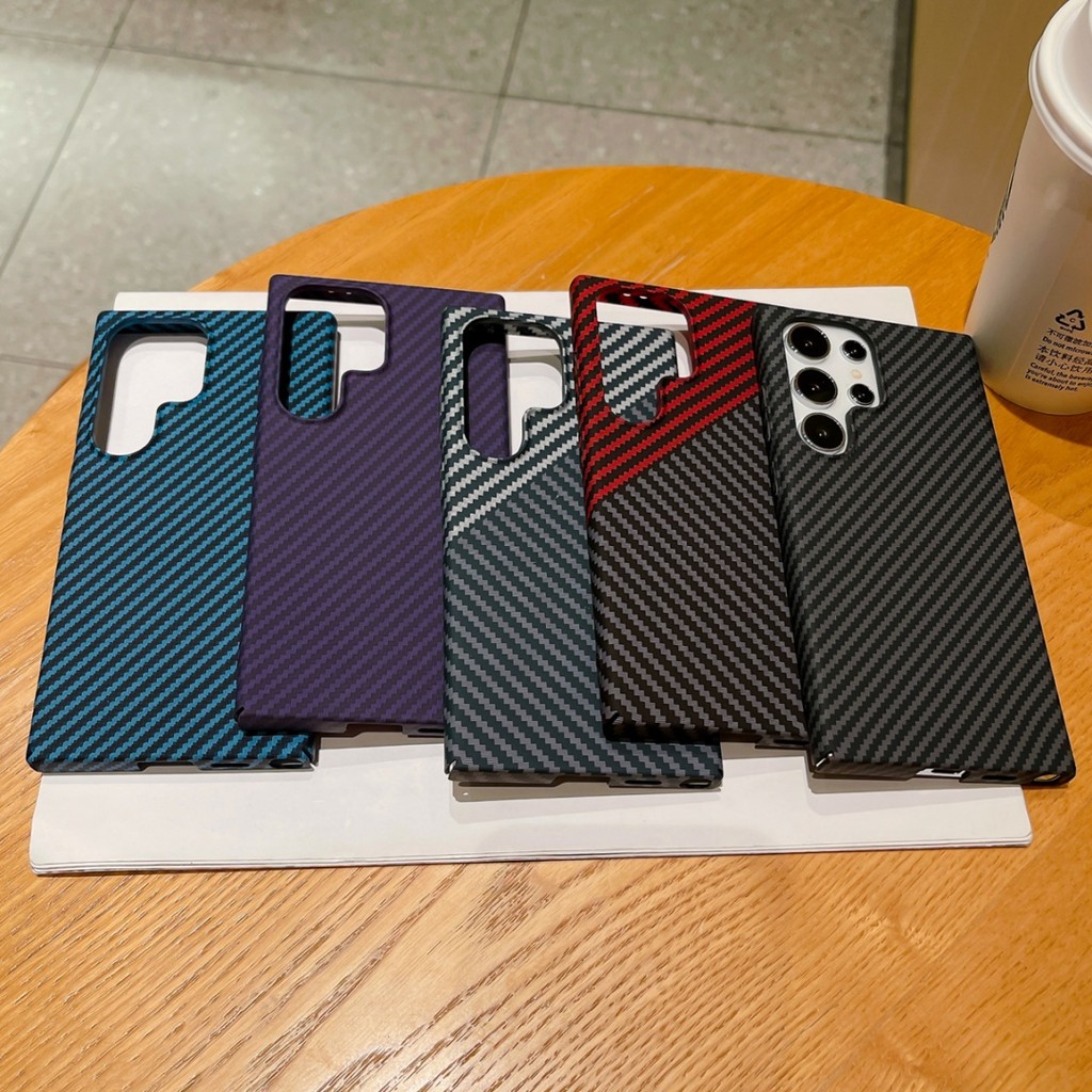 Ultra Thin Matte Pc Hard กันกระแทกคาร์บอนไฟเบอร์รูปแบบโทรศัพท์มือถือ ...