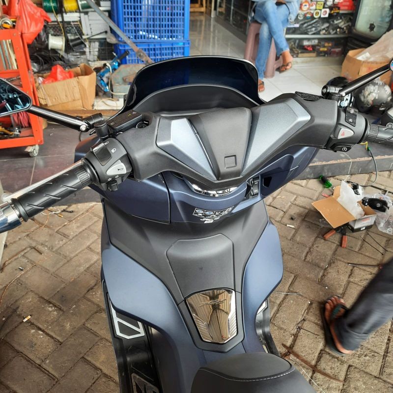 HandleBar Cover HandleBar Cover ใหม่ PCX 160 ใหม่ PCX 150 วัสดุพลาสติก ...