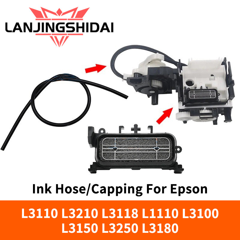 ปั๊มระบบหมึกท่อ Capping สําหรับ Epson L3110 L3210 L3118 L1110 L3100 ...