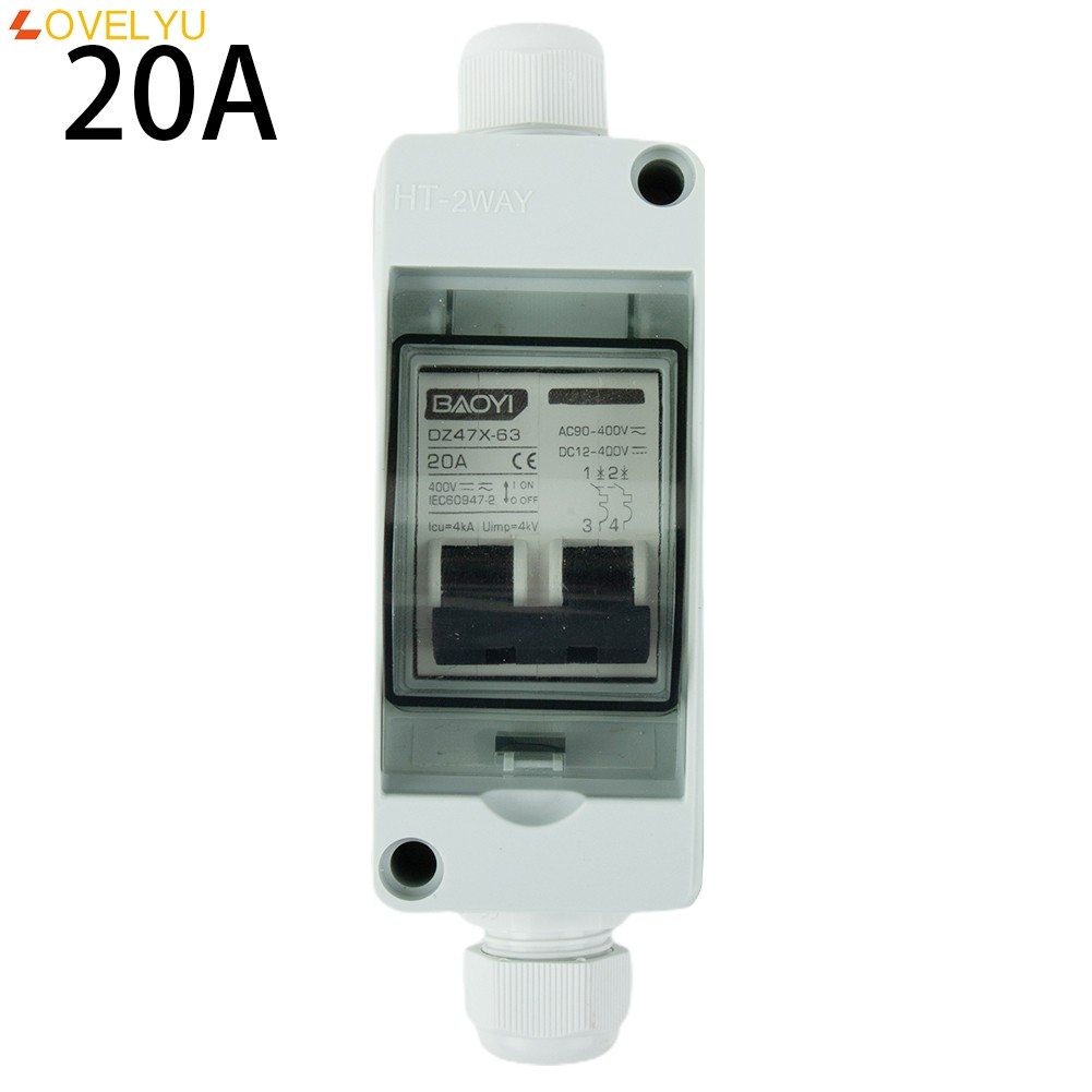 น่ารัก| Pv Isolator Switch DC/AC 30A IP65 ตัดการเชื่อมต่อ Circuit Breaker สําหรับแผงโซลาร์เซลล์ ...