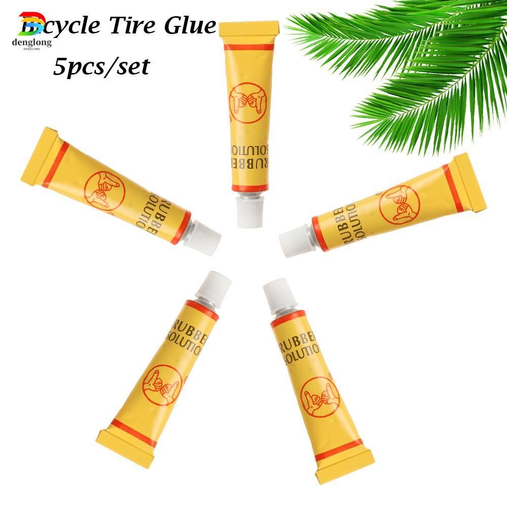 DENGLONG 5 ชิ้น/ล็อต 8 ML ยางซีเมนต์พกพา Quick Fix DIY สำหรับหัตถกรรมและซ่อมแซม | Shopee Thailand