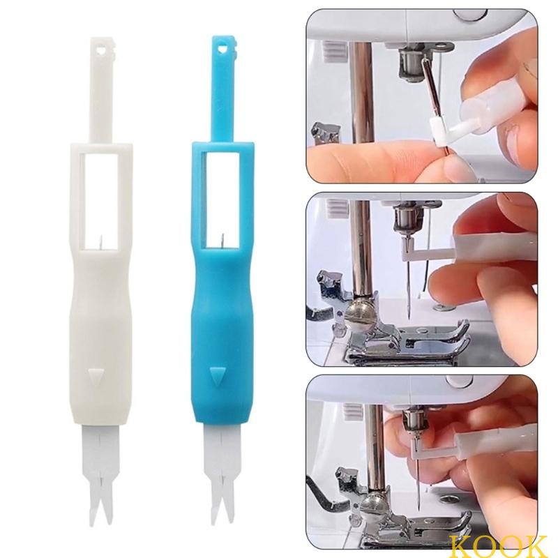 KOOK Double End Needle Threader เครื่องสนเข็มอัตโนมัติสำหรับจักรเย็บผ้า ...