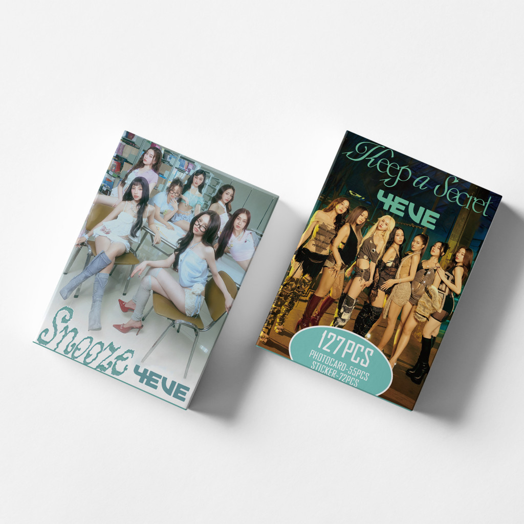 30-127pcs 4EVE SNOOZE Photocards hot2hot Thai Star Girl Group Laser Hologram Lomo Card Mind ...