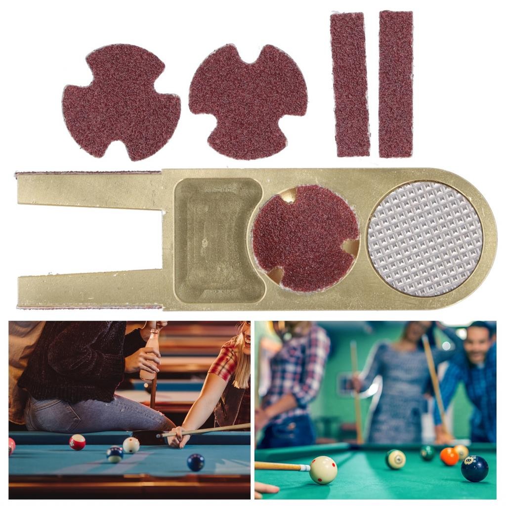 คิวปลายเทอร์เมอร์ U-shape Shape Lightweight สำหรับ Tapper Snooker Tips ...