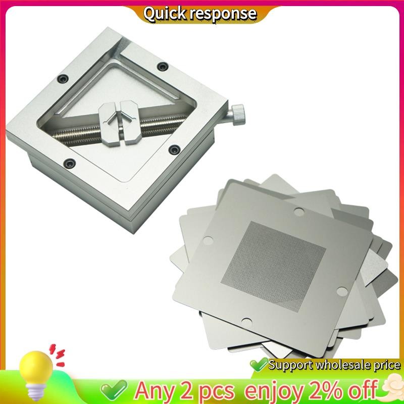 ในสต็อก-1 ชิ้น Bga Reballing Kit 90x90 มิลลิเมตร Bga Reballing Station ...