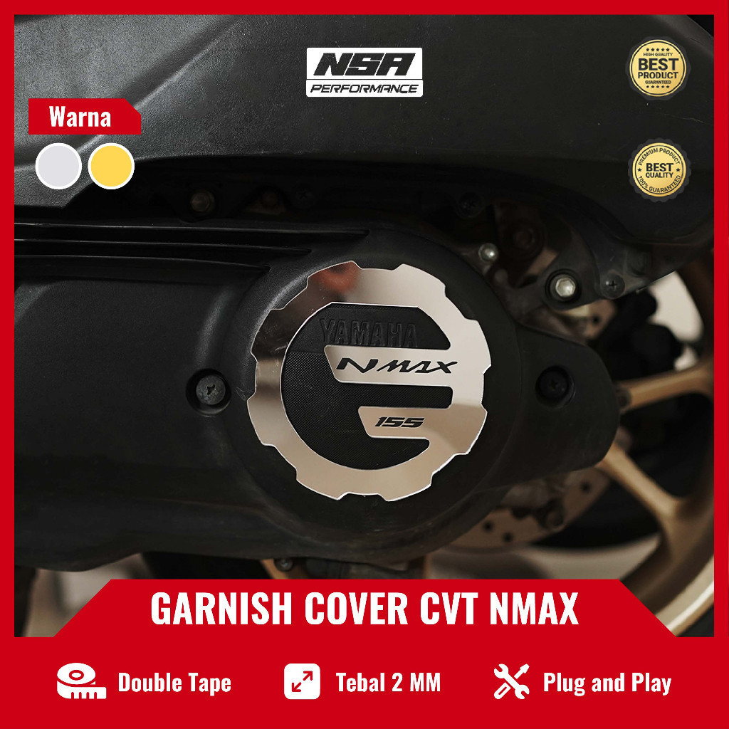 NSA GARNISH CVT AEROX NMAX อุปกรณ์มอเตอร์ไซค์ YAMAHA NSA PERFORMANCE ...