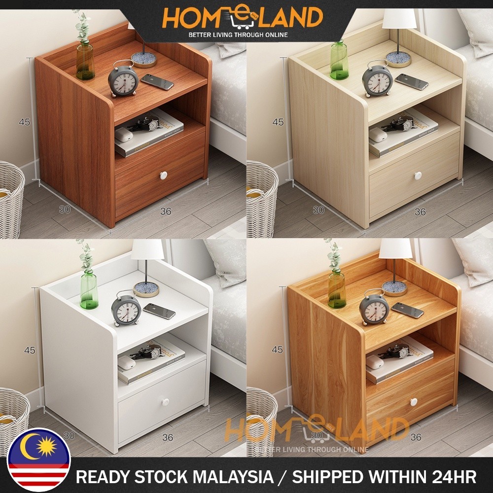 HOMELAND Modern Bedside Table Coffee Tea Table Apartment Balcony Bed ...