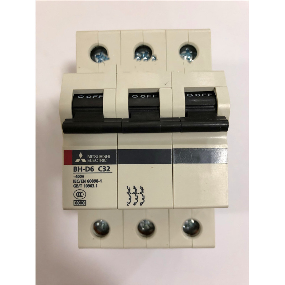Mitsubishi ของแท้ สินค้า Circuit Breaker BH-D6 3P Mitsubishi Micro ...