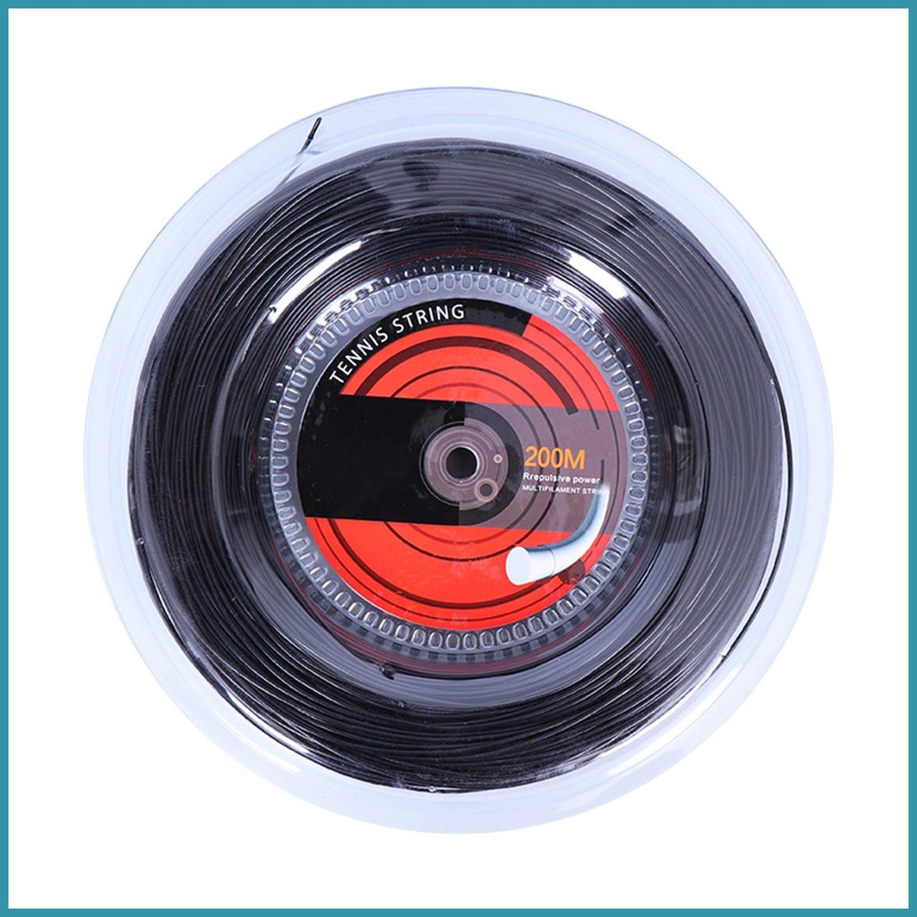 สายเทนนิส 656 Ft Stable String 16G/1.35mm String สําหรับผู้เล่นจูเนียร์และระดับกลางเพิ่มการตี ...