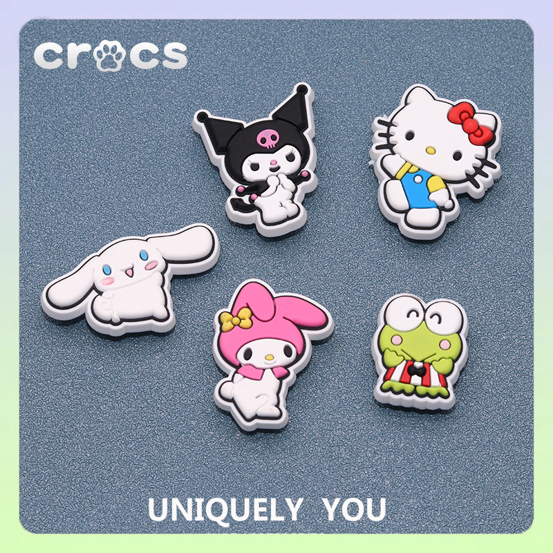 jibbitz crocs hello kitty cute jibbitz crocs เกาหลี crocs jibbitz ...