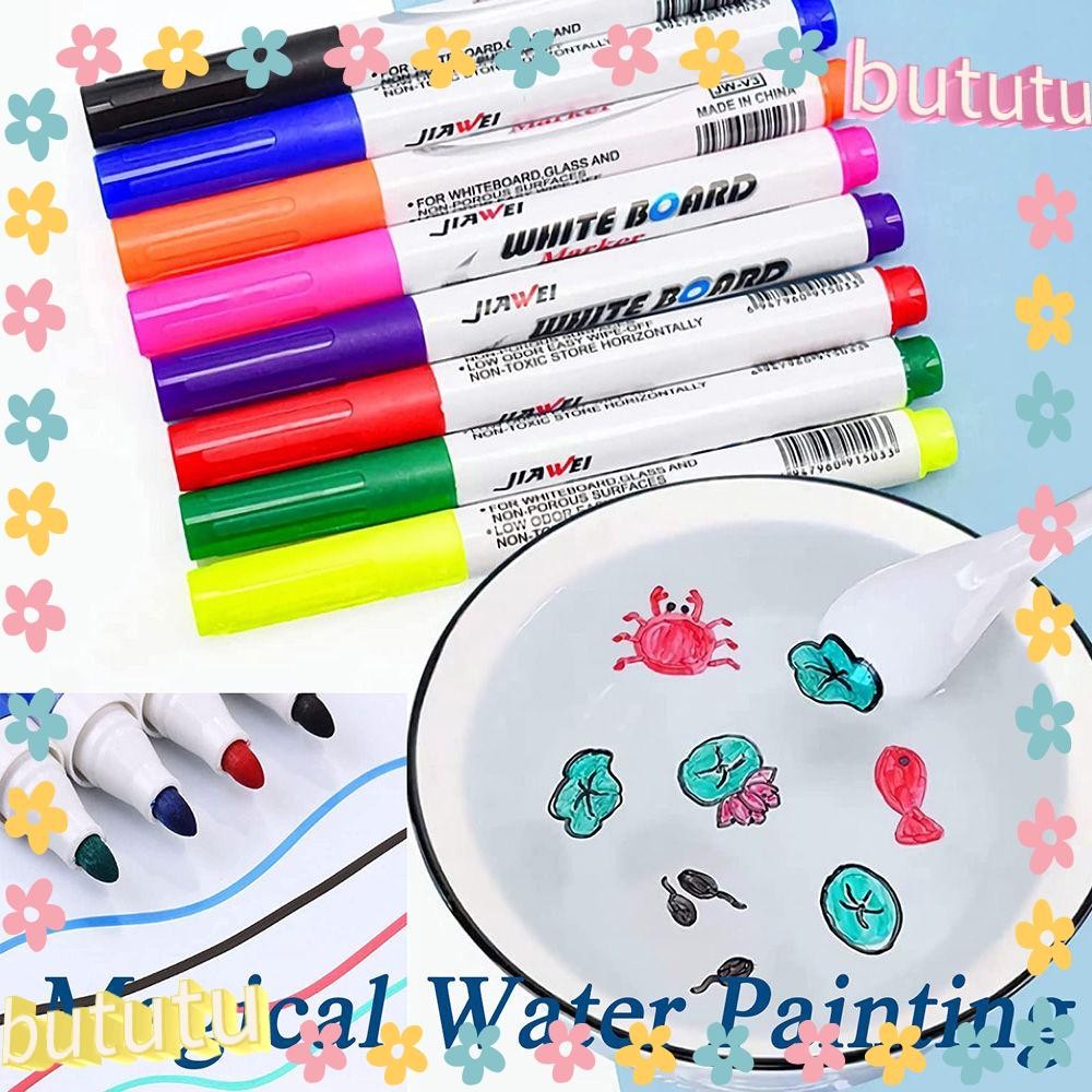 Butu Magical Water Painting Pen Water Drawing เด็กลอย Montessori 4/8/12 ...