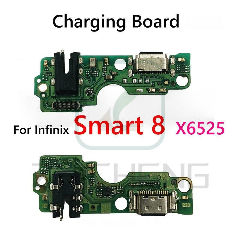สําหรับ Infinix Smart 8 X6525 USB ชาร์จพอร์ตบอร์ด Dock ปลั๊กซ็อกเก็ต ...