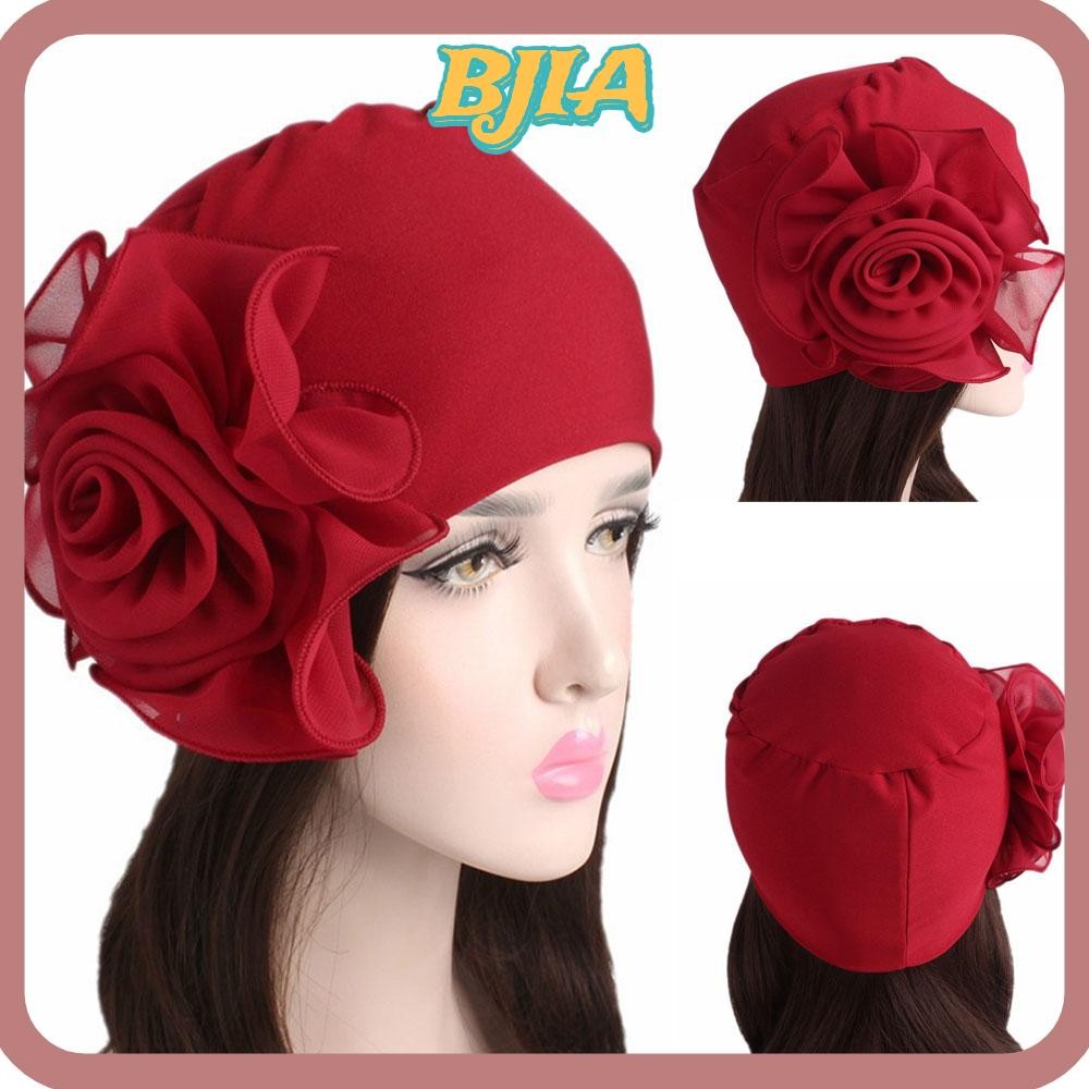Bja ดอกไม้ขนาดหมวก Soft Bonnet Cap King Hair Loss Wrap | Shopee Thailand
