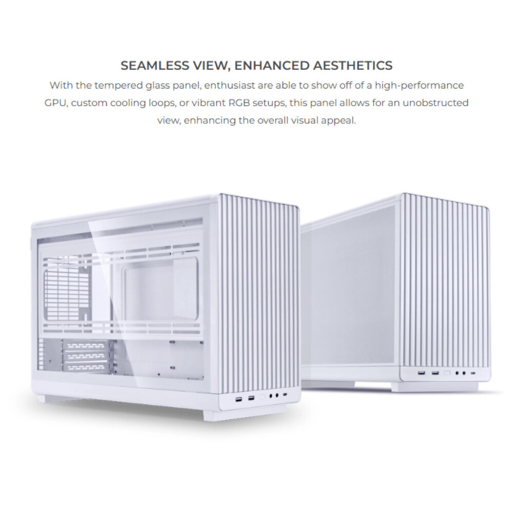Lian Li Left Side Glass Panel for A3-mATX กระจกฝั่งซ้าย สำหรับเคส A3 ...