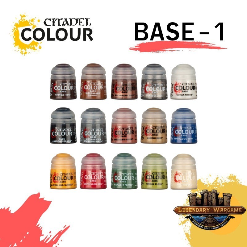 [พร้อมส่ง] Citadel Colour : BASE : LINK 1 สีอะคริลิคสำหรับทาโมเดล (12ML ...