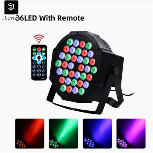 จัดส่ง 1 วัน! 36led Rgbw Stage Flat Par แสงผล Dmx 5 โหมด 512 Stage แสดง ...
