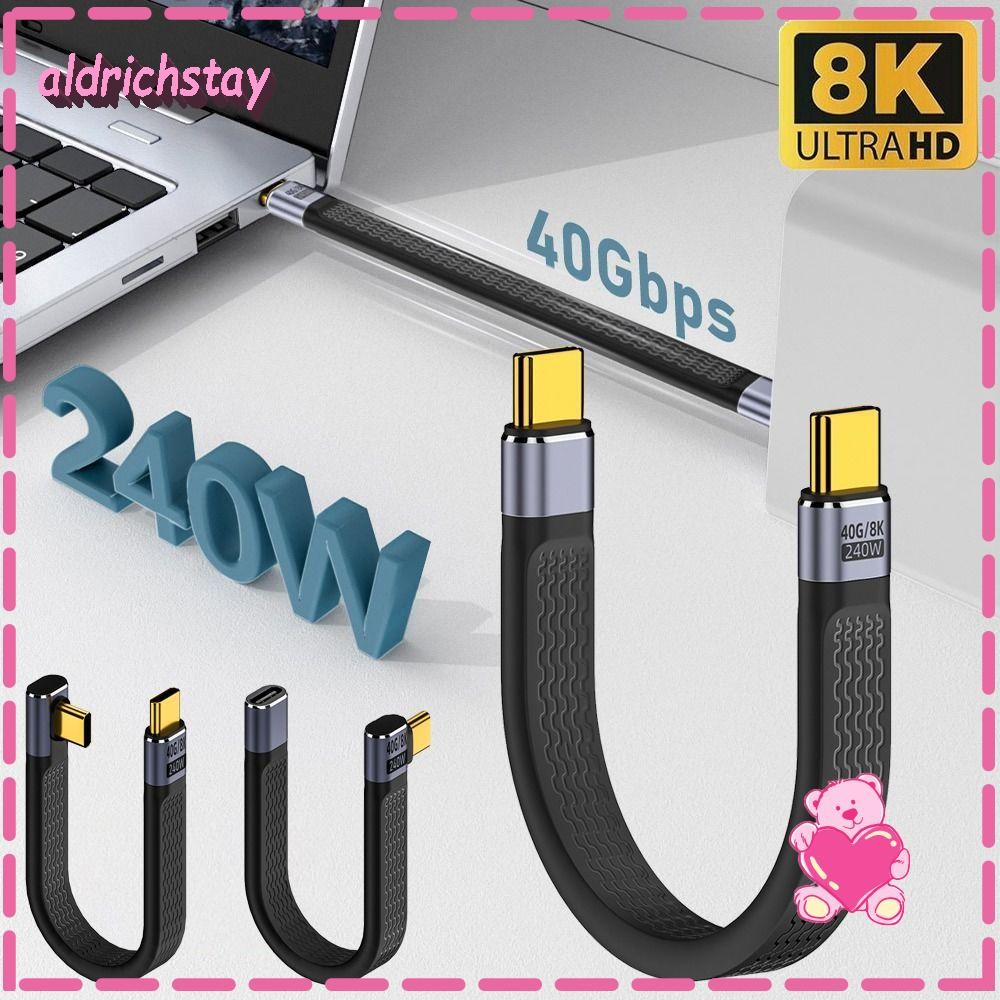 Exodus 40Gbps USB4.0 สาย, 8K 60HZ E-Marker ชิป USB C ถึง Type C, โทรศัพท์มือถือแบบยืดหยุ่น Fast ...