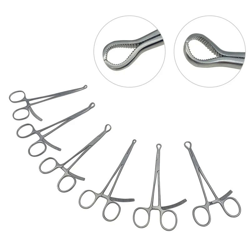 Mini Bone Holding Forceps with Serrated Orthopedic Clamp Small Bone ...