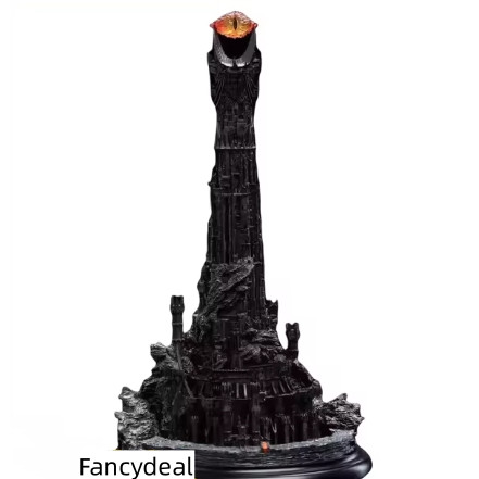 19 ซม. Lord of The Rings The Rings Dark Tower ของ Orthanc Street Dark ...