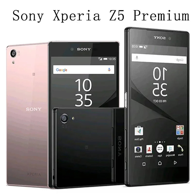SONY X peria Z5พรีเมี่ยม E6853 E6883 4กรัมโทรศัพท์มือถือ3กิกะไบต์32กิกะ ...