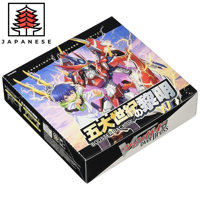 [Direct from JP]Vanguard overDress Booster Pack 1 Dawn of the Five Great Centuries VG-D-BT01 BOX ...
