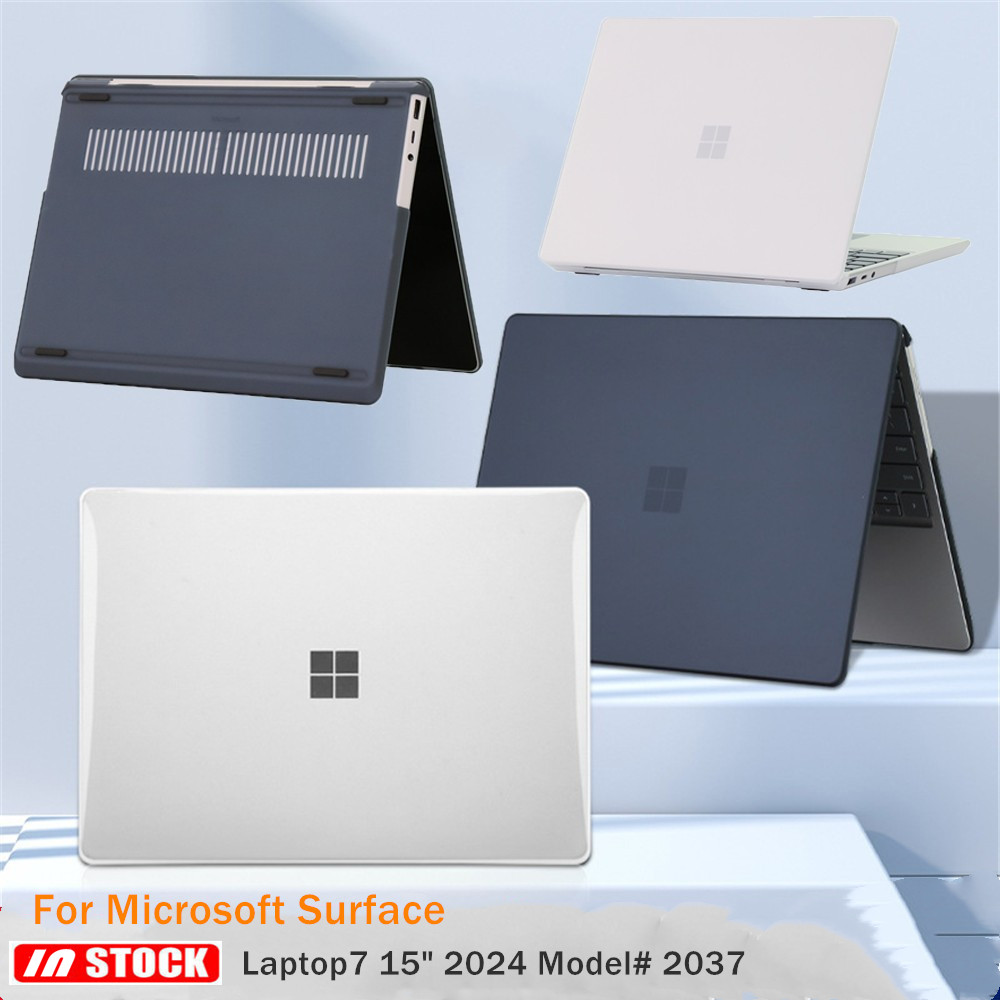 สําหรับ Microsoft Surface Laptop7 15" 2024 รุ่น # 2037 Matte PC Hard ...