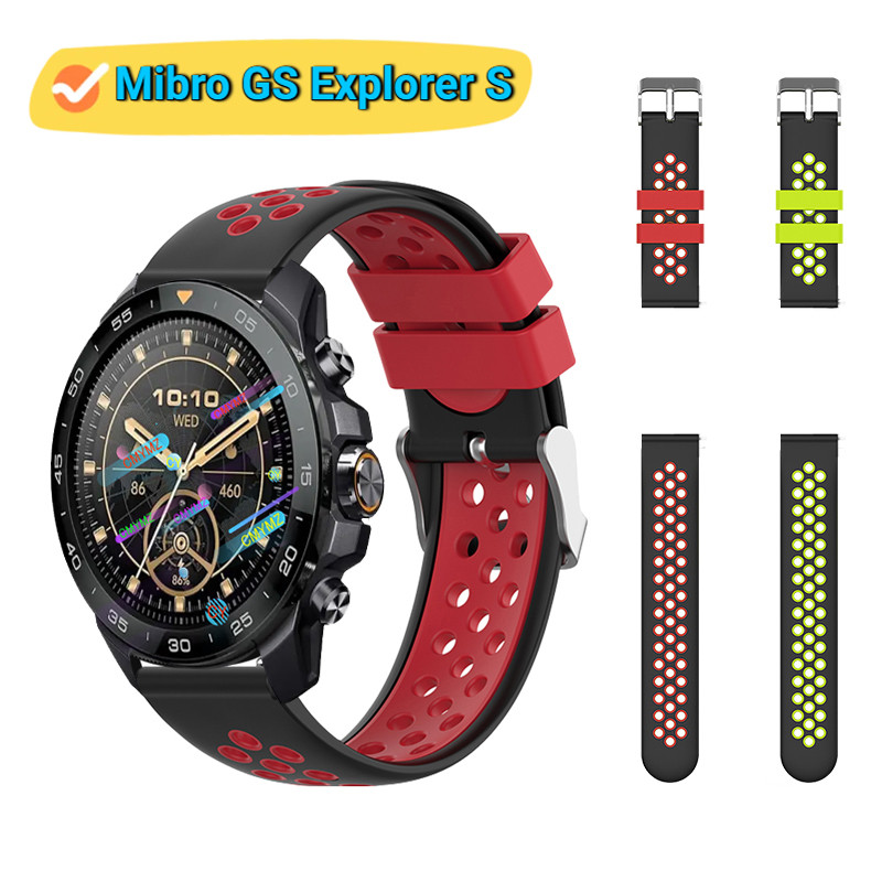 Mibro GS Explorer S strap สายซิลิโคน Mibro watch GS Explorer S Strap ...