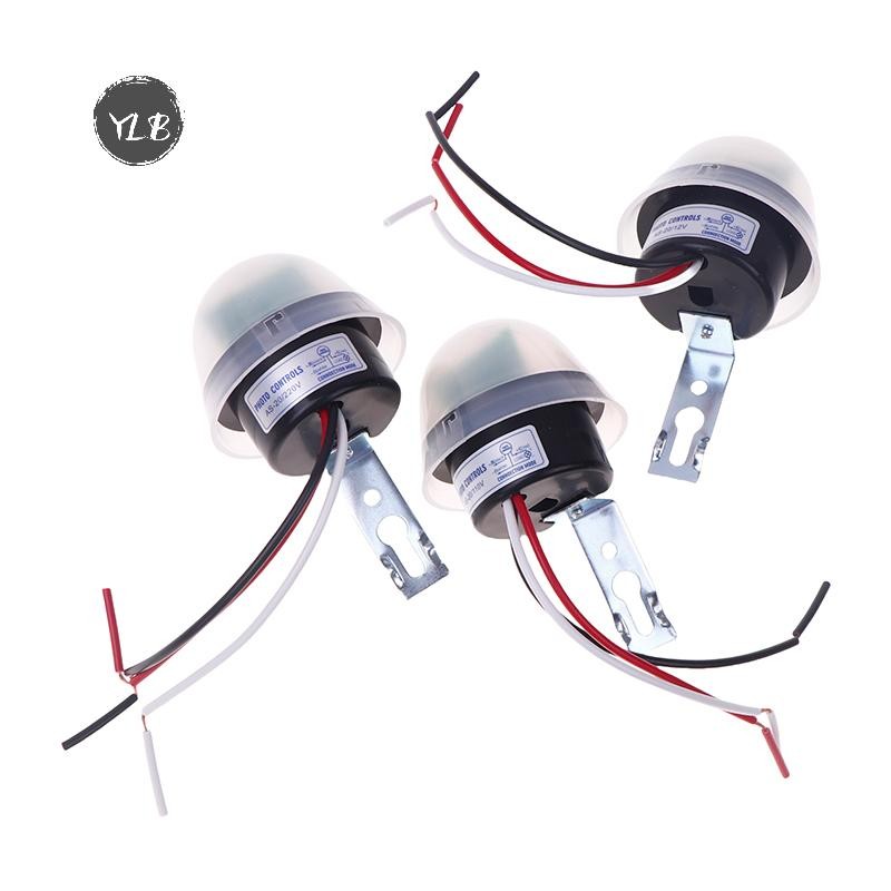 YLB> AS-20 DC 12V AC 110V 220V 10A กันน้ํา Sensitive Auto Photo Switch ...