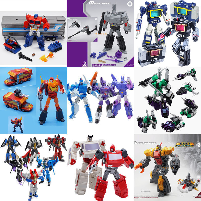MFT Transformers Megatron M Tian Qing Tian HS Six-Faced Beast Sonic ...