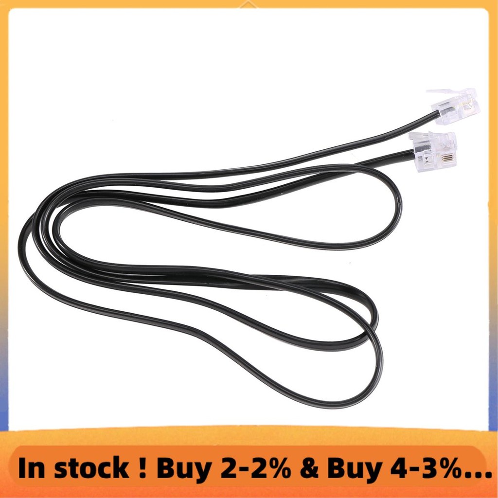 RJ11 6P4C สายสายโทรศัพท์ ADSL โมเด็ม | Shopee Thailand