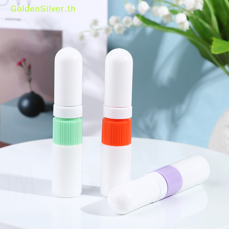 Goldensilver 2IN1 ขวดกระจายกลิ่นหอม Inhaler Wicks Nebulizer Nasal ...