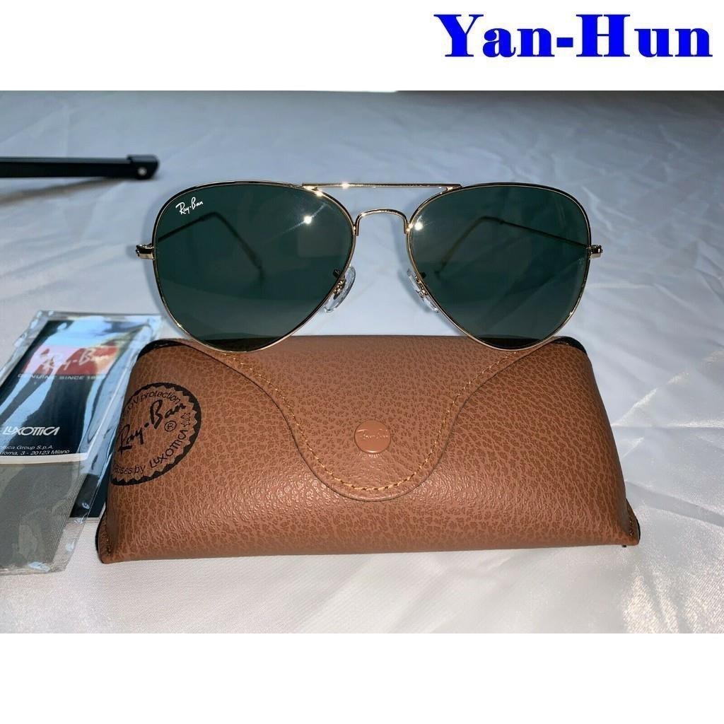 R baysunglasses Aviator แว่นกันแดด Rb3025 58mm L0205 กรอบทอง เลนส์สี ...