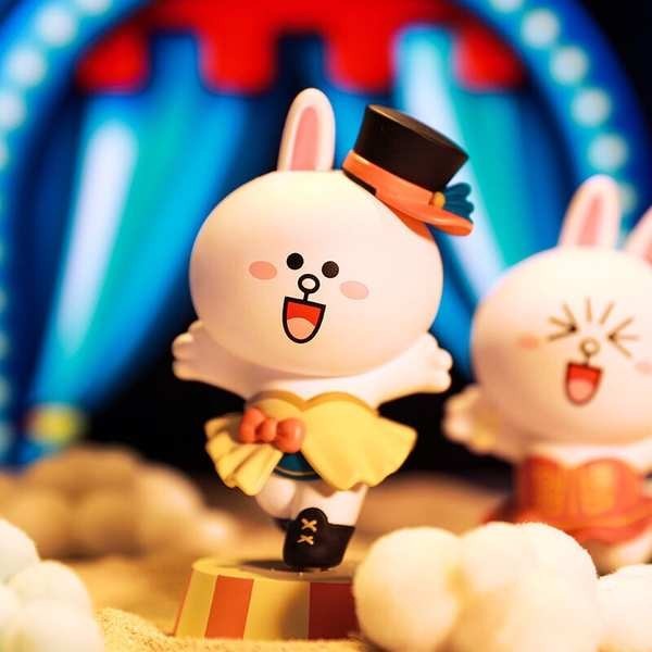 pop mart online art toy POPMART LINE FRIENDS CIRCUS SERIES BLIND BOX ...