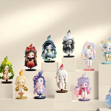 อุปกรณ์เสริม)popmart CHAKA LIGHT SPRITE Blind Box ของแท้ อินเทรนด์ Play ...